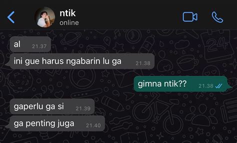 No Name On X Cuankiholic Akkk Lucuk Terima Kasih Kaka Author Mwah X