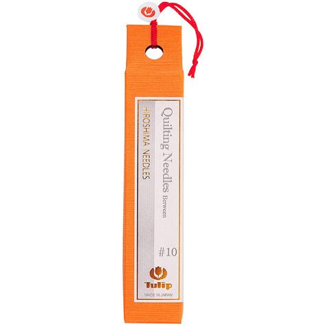 Tulip Quilting Needles 6 Pkg Size 10 Oriental Trading