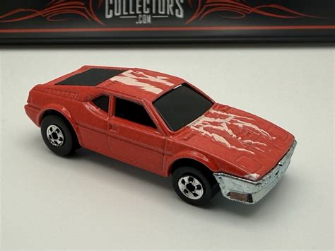 Hot Wheels 1988 Automagic Iii Bmw M1 Wind Splitter Pink Blackwall