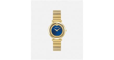 Versace V Libra Watch In Blue Lyst Uk