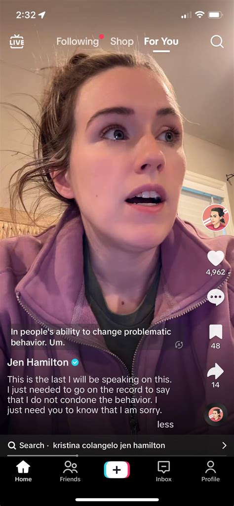 Jen Hamilton R Tiktokgossip