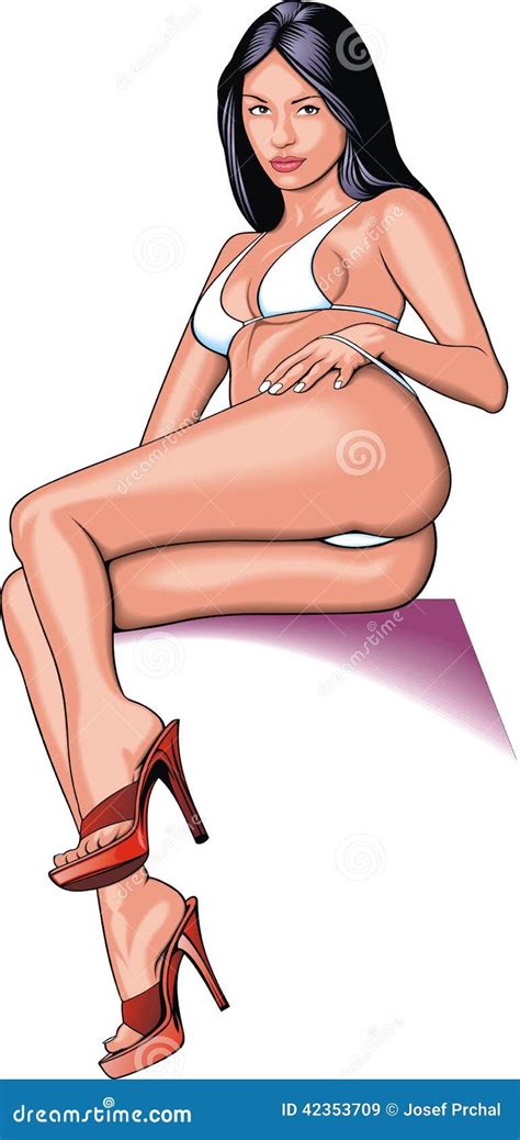 Ivana Trump Donal Trump S Ex Wife Bikini Cartoons Illustrations