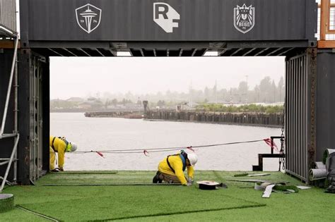 Seattle World Cup Barge Gives Soccers Global Language A Waterfront