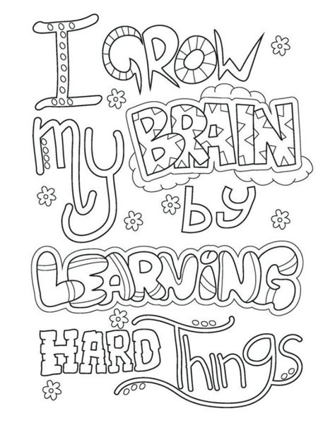 Mindfulness Coloring Pages Free Printable Pdf