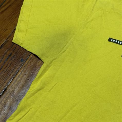Vintage Y2k Japanese Samurai Champloo Graphic T Shirt Size Xl Katana
