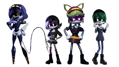 Murder Drones Girls My Version By Gv357 On Deviantart
