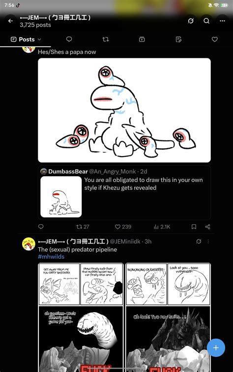 Jem—• 勹ヨ冊工几工 On X The Duality Of My Khezu Posts X
