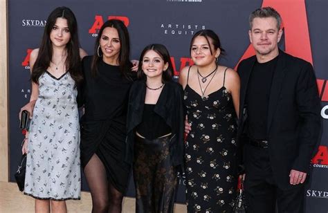 Matt Damon Revient Sur Sa Séparation Avec Ses Filles Pendant Le