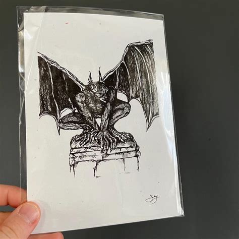 Nude Gargoyle Etsy