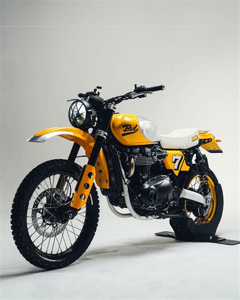 Bvl Garage Reimagines The Triumph Scrambler 900 As An 1980s Inspired