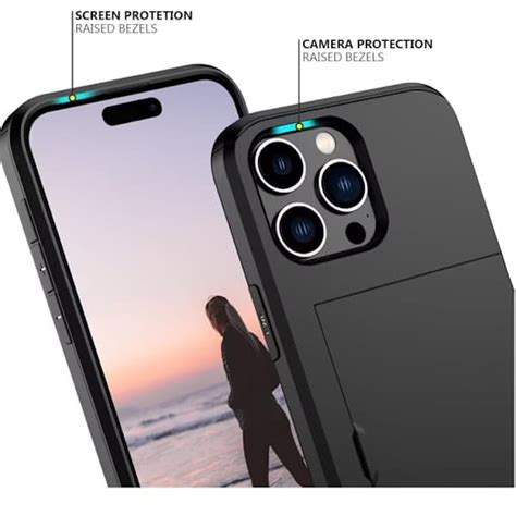 Iphone 17 Shockproof Mobile Case With Card Holder Extra Reinforced