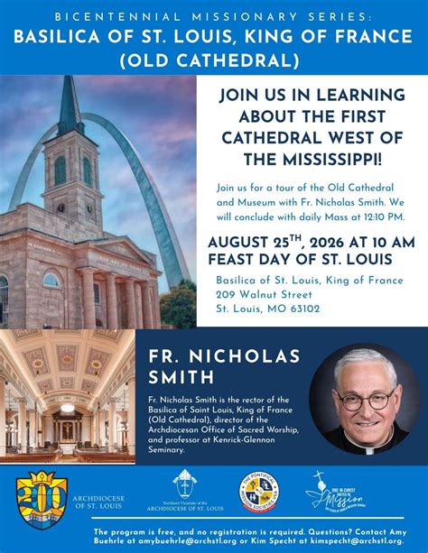 Events From August 22 October 18 St Louis Review