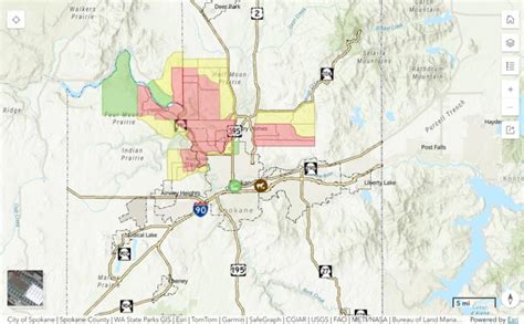 Spokane Fire Air Quality Live Tracker Maps As New Warning Issued