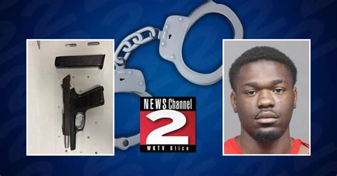 21 Year Old Charged With Weapon Possession After Utica Street Stop
