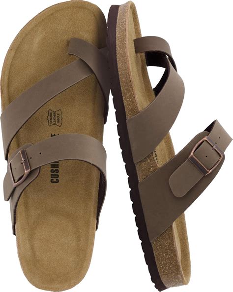 Cushionaire Mens Luna M Cork Footbed Sandal With Comfort Buy Online