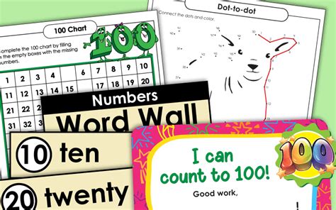 Numbers And Counting To 100