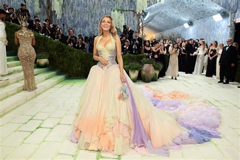 Blake Lively Attends 2026 Met Gala In Versace Gown