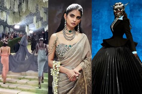 Kerala Carpet Isha Ambani Saree Shine At Met Gala 2026 With Indian