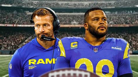 Rams News Aaron Donald Workout Gets Outstanding Sean Mcvay Review