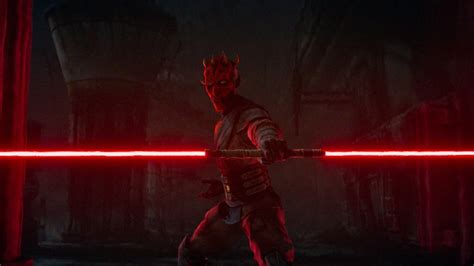Star Wars Finally Explains Why Darth Maul Uses A Double Bladed