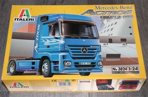 Italeri 3824 Mercedes Benz Actros 1854 Ls V8 Ohne Decals 124 Eur