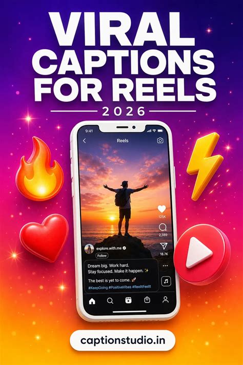 Instagram Viral Captions For Reels 2026