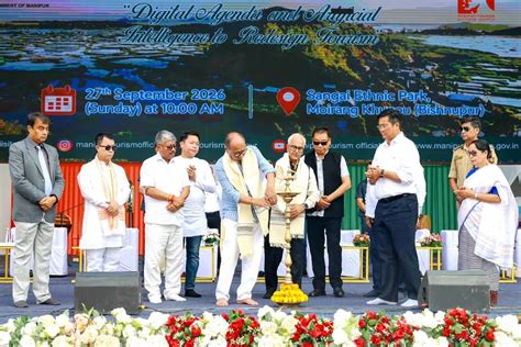 Governor Cm Attend World Tourism Day 2026 Celebration At Moirang