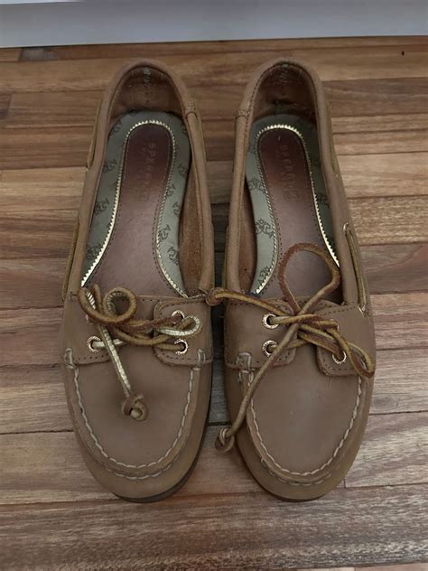 Top Sider Sperry Caramelo 34 Sapato Feminino Sperry Usado 146426572