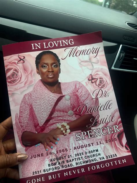 Whats Happening Star Dr Danielle Spencer Honored At Funeral Us