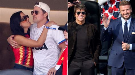 Brad Pitt Beckham Among Celebrities Spotted At Fifa World Cup 2026