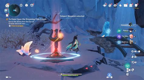 How To Open North Snezhnaya Area White Birch Snowgrave In Genshin Impact