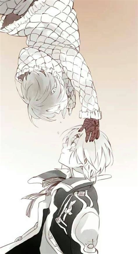 Dgray Man Anime Character Holding Another Characters Head D Gray Man Wallpaper Dr Gray Man