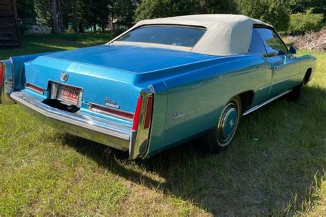 25 Years Owned 43k Mile 1976 Cadillac Eldorado Convertible For Sale On Bat Auctions Sold For