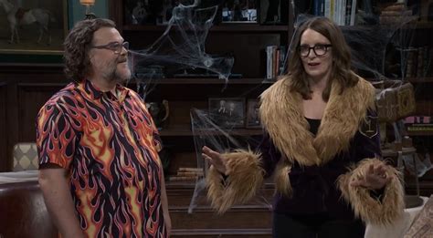 Jonah Hill And Tina Fey Crash Jack Blacks Snl Sketch