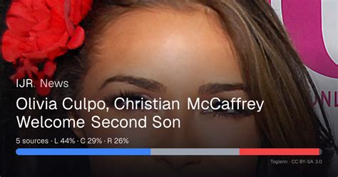 Olivia Culpo Christian Mccaffrey Welcome Second Son — Ijr News