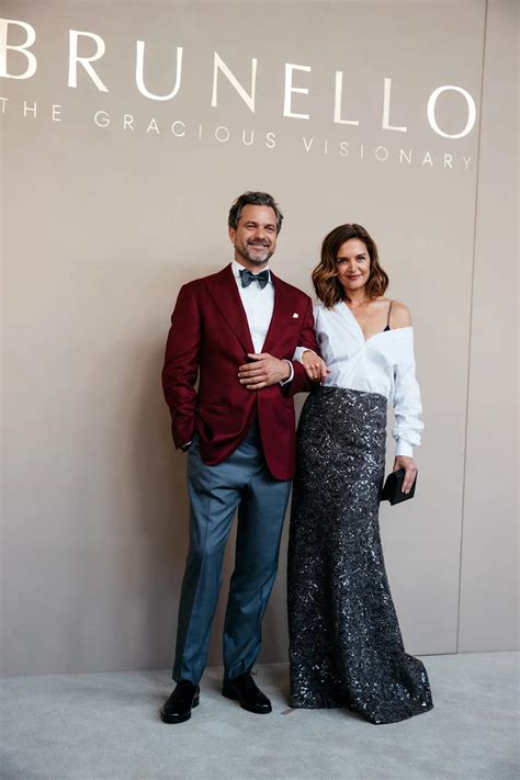 Katie Holmes Martha Stewart Oscar Isaac And More Celebrate Brunello
