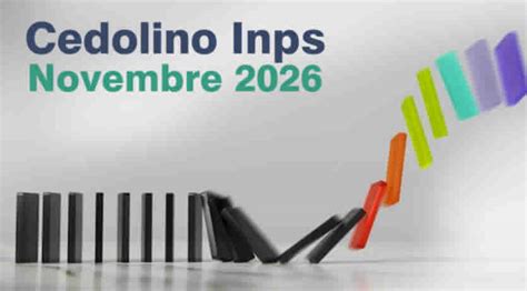 Cedolino Pensione Inps Novembre 2026 Pagamenti Inps 2026 Con Aumenti