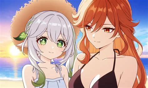 Mavuika Nahida Ai Art Genshin Impact Pixai