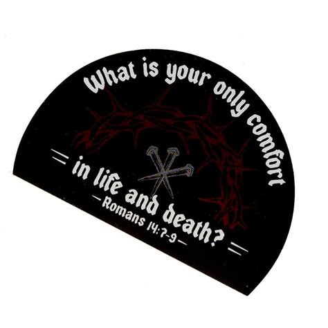 Life And Death Decal The Reformed Sage