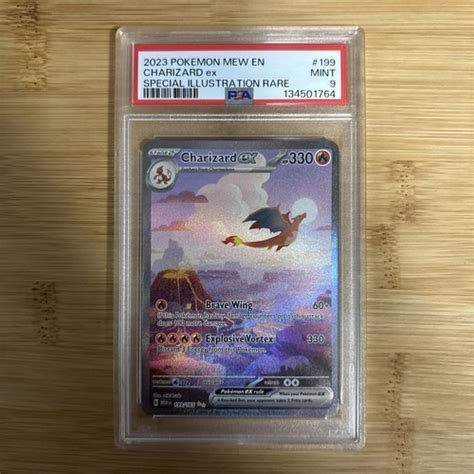 Charizard Ex 199 165 151 Mew Psa 9 Pokemon Card Ebay