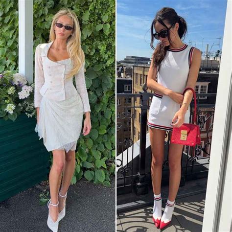 Alix Earle Sister Ashtin Rock Different Looks At Wimbledon