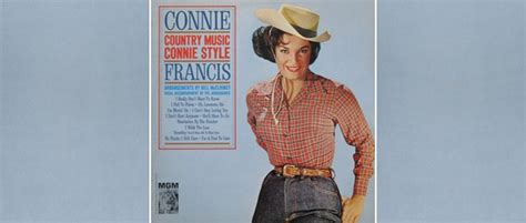 Connie Francis Sie Konnte Auch Countrymusik Countryde Das Magazin