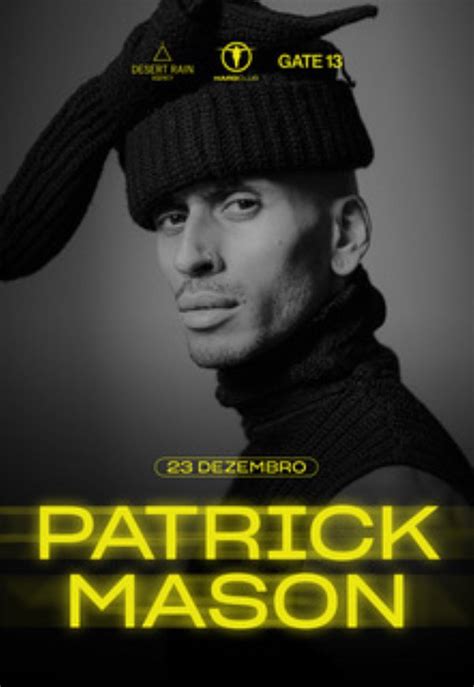 Patrick Mason Hard Club Eventos No Porto
