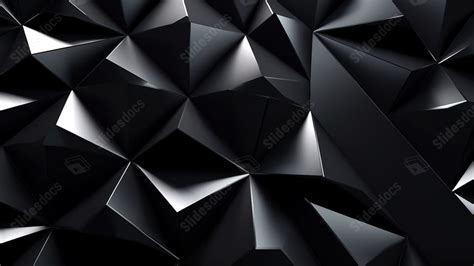 Abstract White Crystal Rock Design With A Touch Of Geometric Luxury