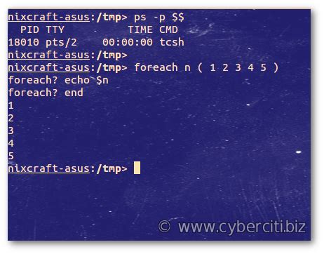 Bash Foreach Loop Examples For Linux Unix NixCraft