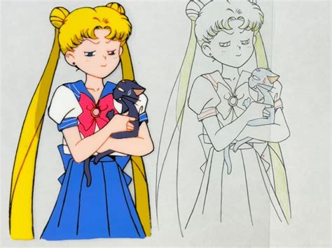 Sailor Moon 1992 1997 1 Originele Animatiecel En Tekening Van