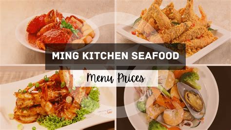 Ming Kitchen Seafood Menu Singapore 2026