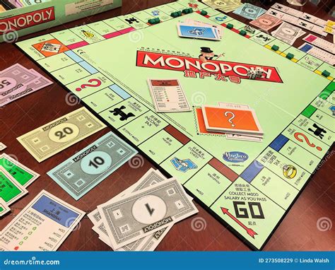 Playing Monopoly Board Game Editorial Photo 68832873