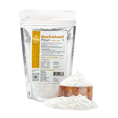 Buckwheat Flour Gluten Free Protein And Fibre Packed Sattvic Foods