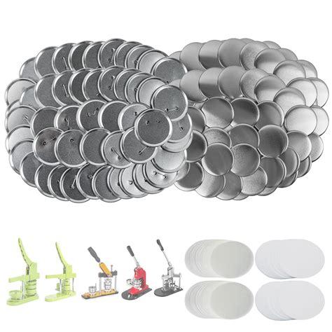 Mostme 100 Sets 3 Inch Button Maker Supplies 75mm Button